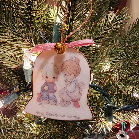 Precious Moments | Holiday | Vintage 987 Precious Moments Teacher ...